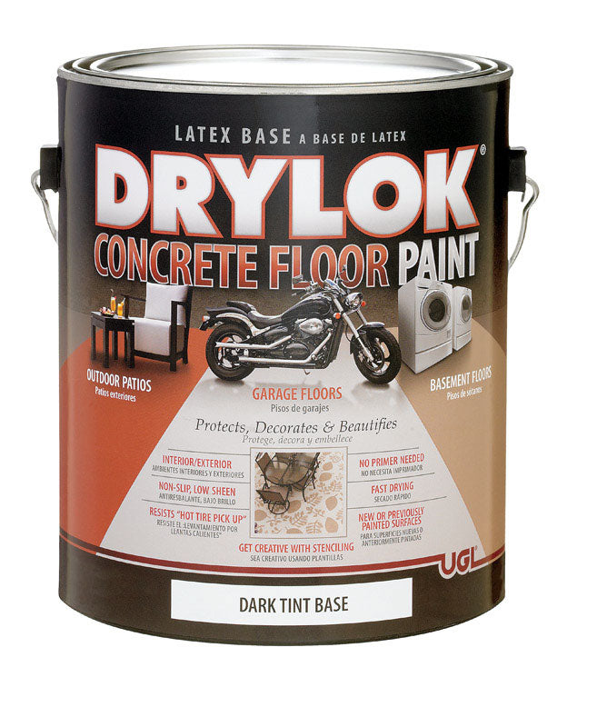 Drylok Low Sheen Floor Paint Dark Base 1 gal. Low VOC – Shell Lumber ...