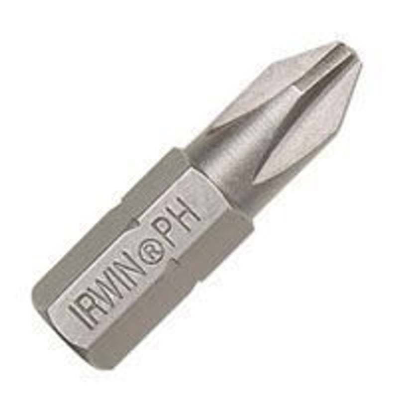 Irwin 3510052C Insert Bit, #1 Drive, Phillips Drive, 1/4 in Shank, Hex ...