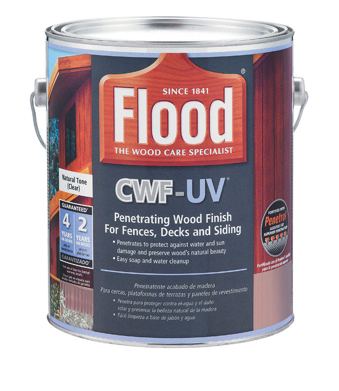 Flood CWF-UV Oil-Based Wood Finish Clear 1 gal. – Shell Lumber and Hardware