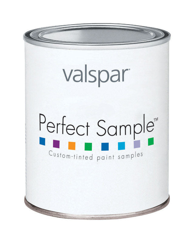 Valspar Interior Acrylic Latex Paint Sample Pure White Satin 1 pt ...
