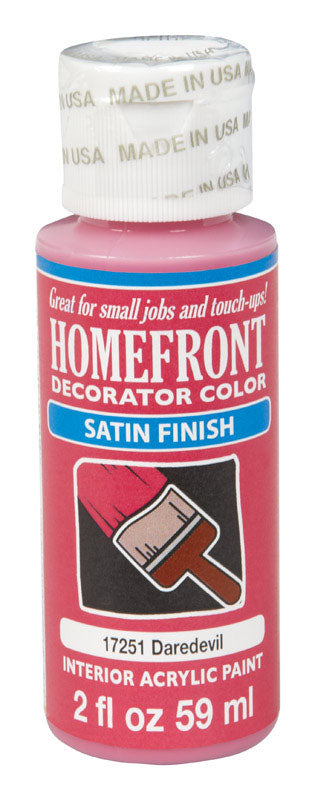 Homefront Satin Daredevil Hobby Paint 2 oz. – Shell Lumber and Hardware