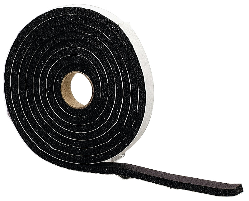 M-D 06635 Premium Weatherstrip Tape, 3/4 in W, 10 ft L, Rubber, Black ...
