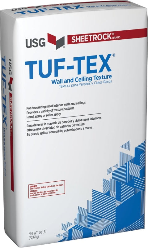 USG 540901 Wall and Ceiling Texture, Powder, Low to Odorless, Gray/Off ...