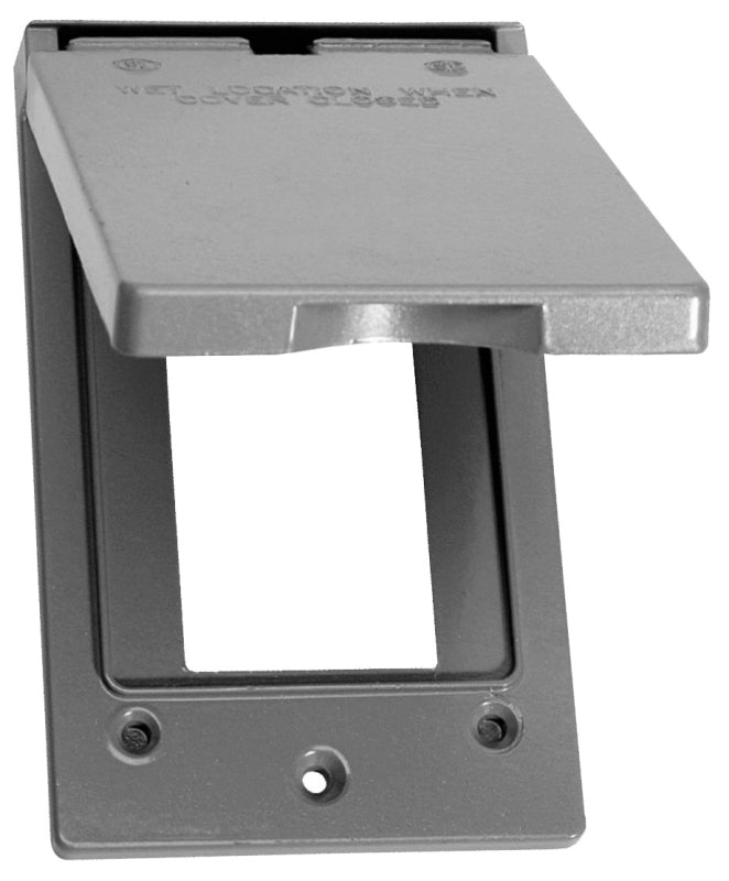 BWF FGV-1DCV Weatherproof Cover, 1 -Gang, Metal – Shell Lumber and Hardware