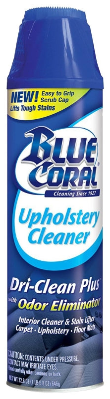 Blue Coral Dri-Clean Plus DC22 Upholstery Cleaner, 22 oz Aerosol Can ...