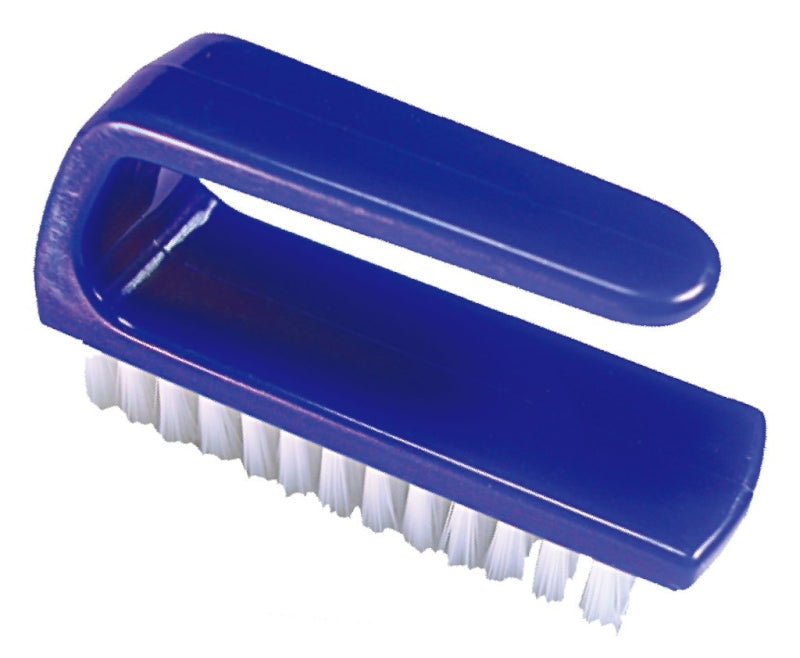 Vulcan JLWNB2001 Mini Scrub Brush, 0.6 in L Trim, Nylon Bristle, White ...