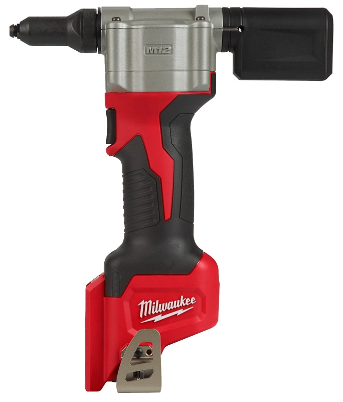 Milwaukee 2550-20 Rivet Tool, Tool Only, 12 V, 1.5 Ah, 2000 lb Rivet S ...