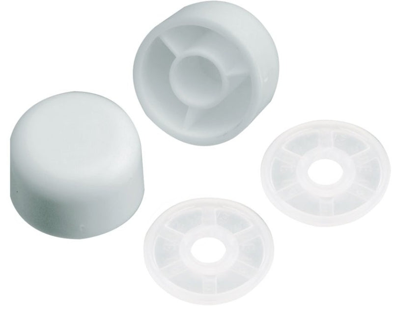Plumb Pak PP835-30 Universal Bolt Cap, Plastic, White – Shell Lumber ...