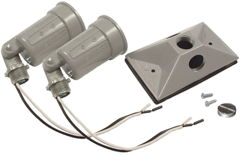 Hubbell 5621-5 Lamp Holder, Combination, Weatherproof, 3.336 in L x 10 ...