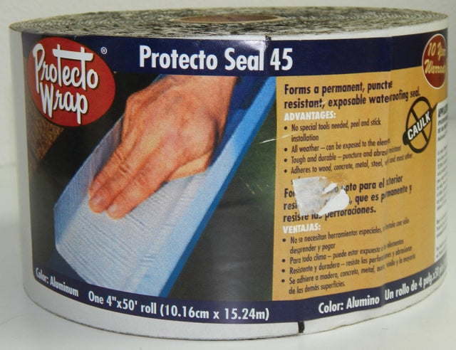 Protecto Wrap Protecto Seal 45 805209SW Membrane Flashing, 50 ft L, 9 ...
