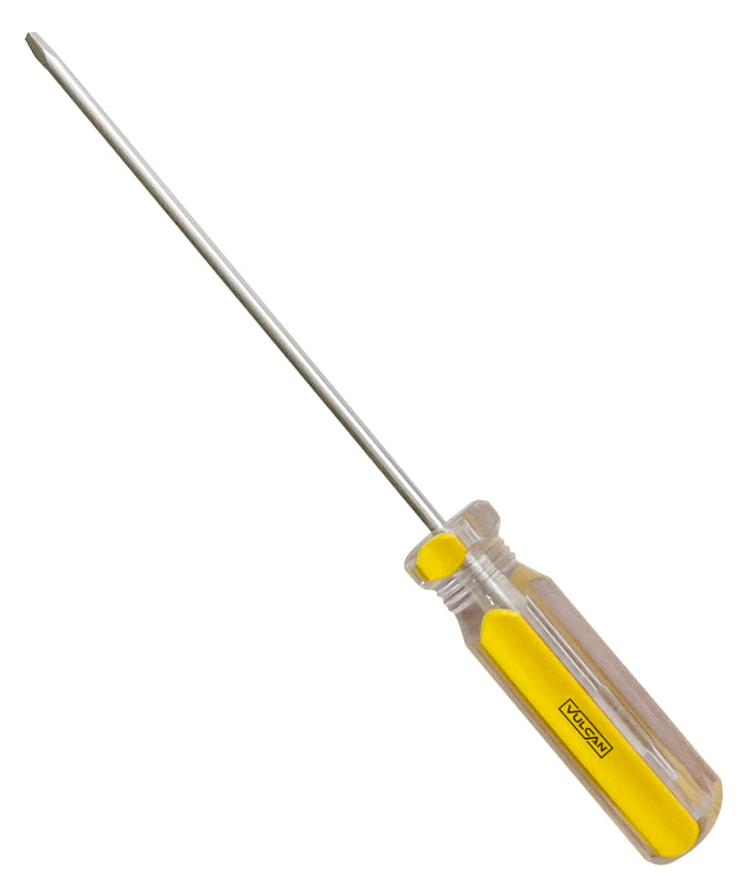 Vulcan SQ04 Screwdriver, S0 Drive, Square Drive, 6-1/2 in OAL, 4 in L ...