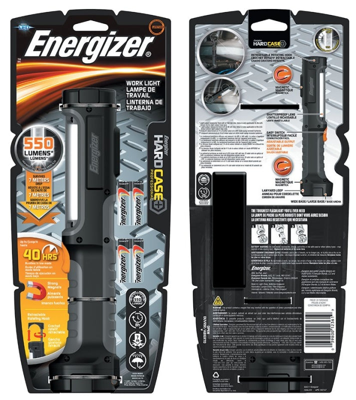 Energizer HCAL41E Work Light, 350 Lumens Lumens, Black – Shell Lumber ...