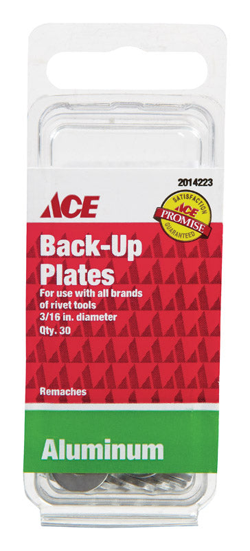 Ace Backup Plates 30 Clam Shell – Shell Lumber and Hardware
