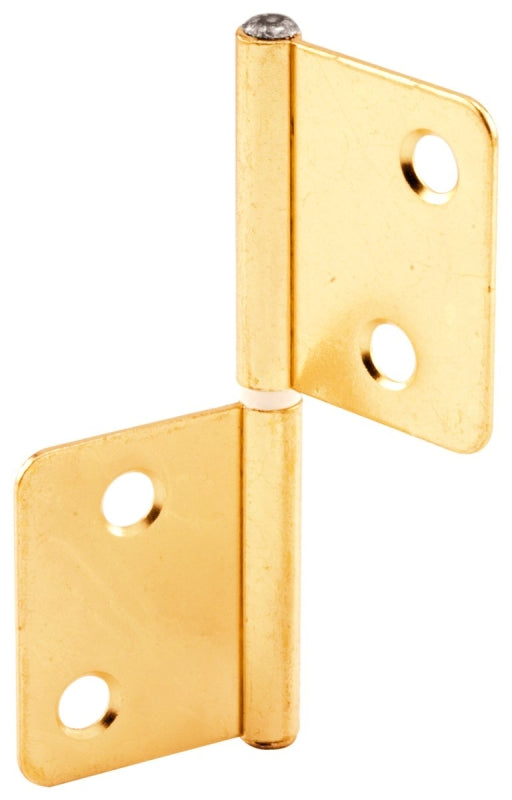 Prime-Line N 7025 Door Hinge, Bi-Fold, Non-Mortise, Steel, Brass ...