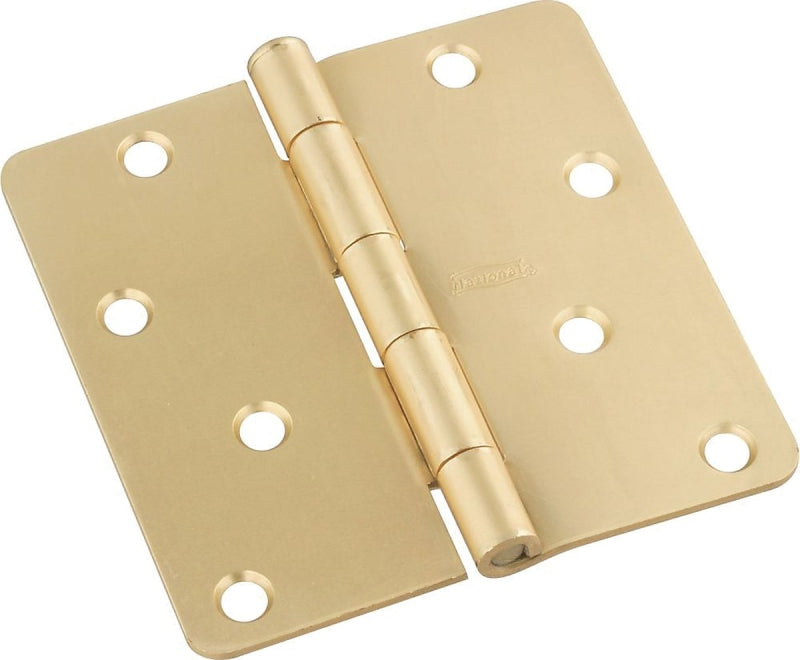National Hardware N830-228 Door Hinge, 4 in H Door Leaf, 4 in L x 4 in ...