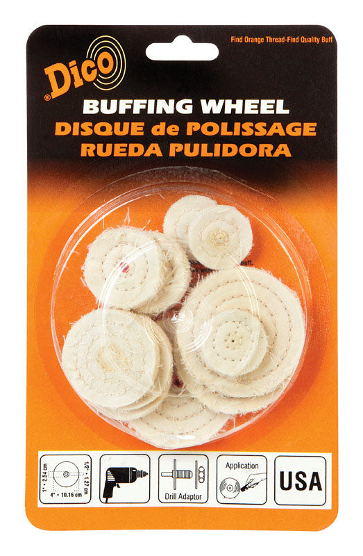 Dico Assorted Midget Buffing Wheels – Shell Lumber and Hardware