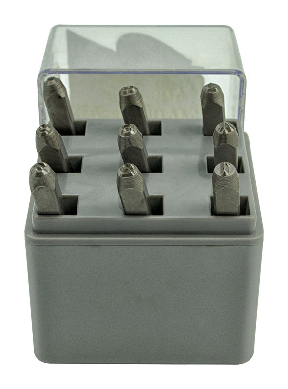 C.H. Hanson 1/8 in. Steel Number Stamp Set 0-9 – Shell Lumber and Hardware