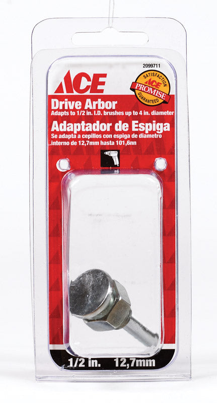 Ace 1/2 in. Dia. Wire Wheel Arbor – Shell Lumber and Hardware