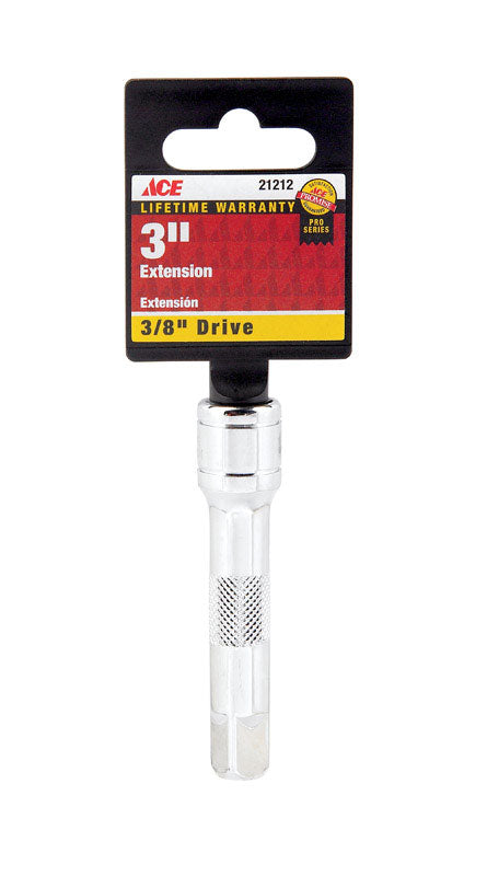 Ace 3/8 in. Drive 3 in. L Extension Bar – Shell Lumber and Hardware