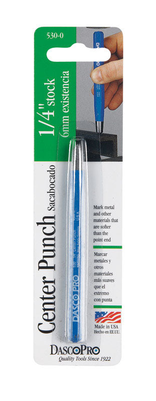 Dasco Pro 3 High Carbon Steel Center Punch – Shell Lumber and Hardware