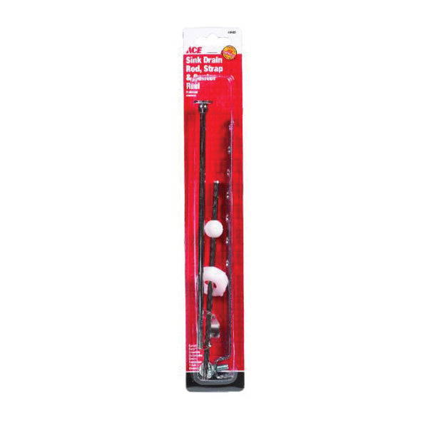 Ace Sink Drain Rod and Strap Brushed – Shell Lumber and Hardware