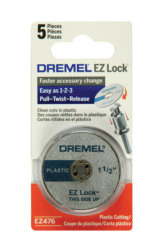 Dremel EZ Lock Cut-Off Wheel 1-1/2 in. Dia. x .045 in. thick – Shell ...