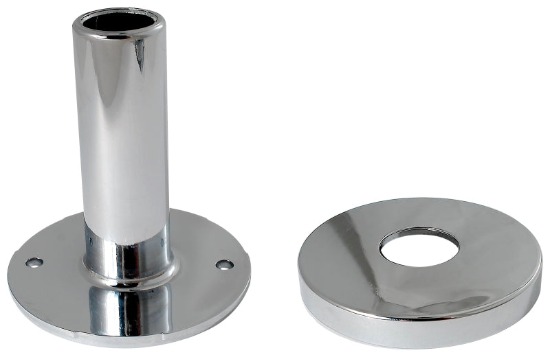 Keeney K857-30 Pipe Cover Tube and Flange, 5/8 in ID, Chrome-Plated ...