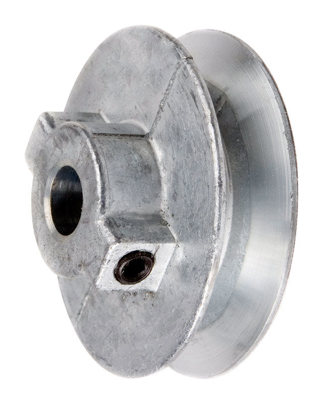 Chicago Die Cast Single V Grooved Pulley A 4 in. x 1/2 in. Bulk – Shell ...