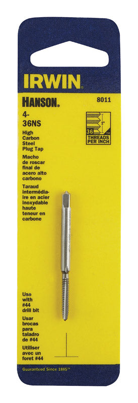 Irwin Hanson High Carbon Steel 4-36NS SAE Plug Tap 1 pc. – Shell Lumber ...