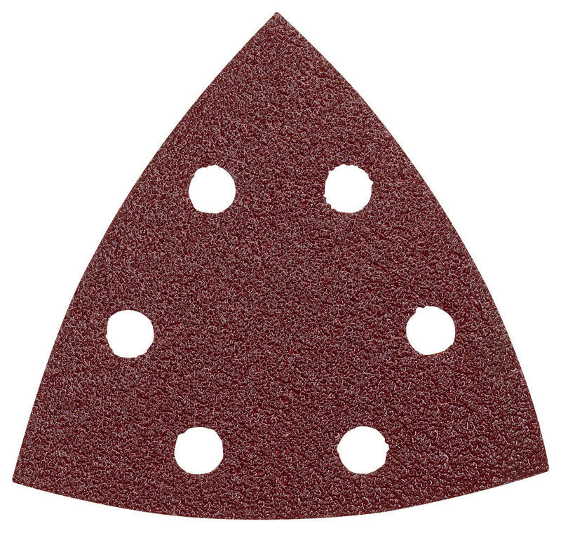 Bosch Aluminum Oxide Detail Sanding Triangle 3-3/4 in. L 240 Grit Fine ...