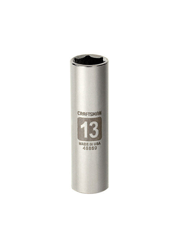 Craftsman 3/8 in. Drive 6 Point 13 mm Deep Socket – Shell Lumber and ...