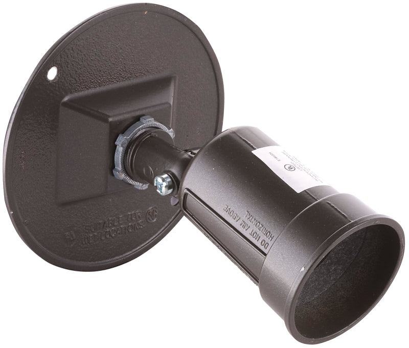 Hubbell 5624-2 Lamp Holder, 75 to 150 W, Bronze – Shell Lumber and Hardware