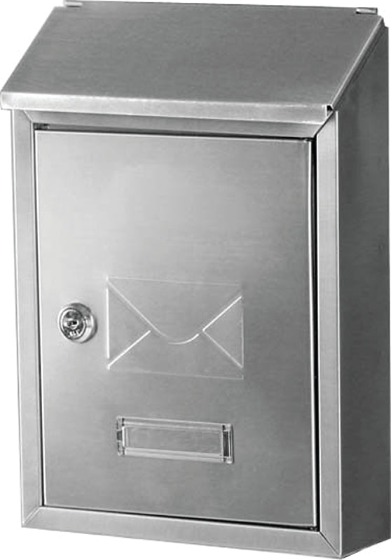 Gibraltar Mailboxes Ashley AWM00SS0 Mailbox, 220 cu-in Capacity, Stain ...