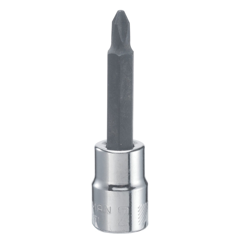 Craftsman #2 X 3/8 in. drive SAE Standard Phillips Bit Socket 1 pc ...