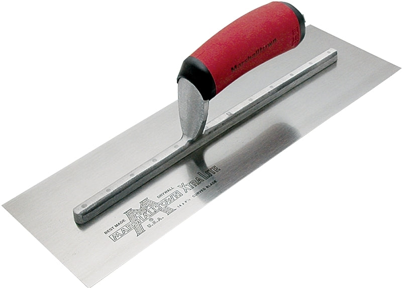 Marshalltown DuraSoft Series 12SD Drywall Trowel, 4-1/2 in W Blade, 11 ...