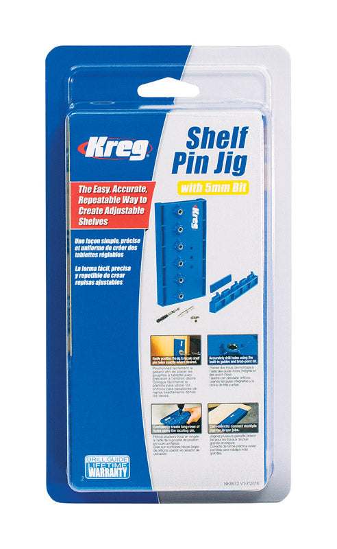 Kreg Tool Pocket Hole For Wood Shelf Pin Jig – Shell Lumber and Hardware