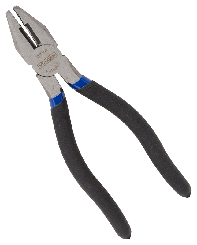 Vulcan PC918-11 Linesman Plier, 7 in OAL, 1.2 mm Cutting Capacity, 1-1 ...