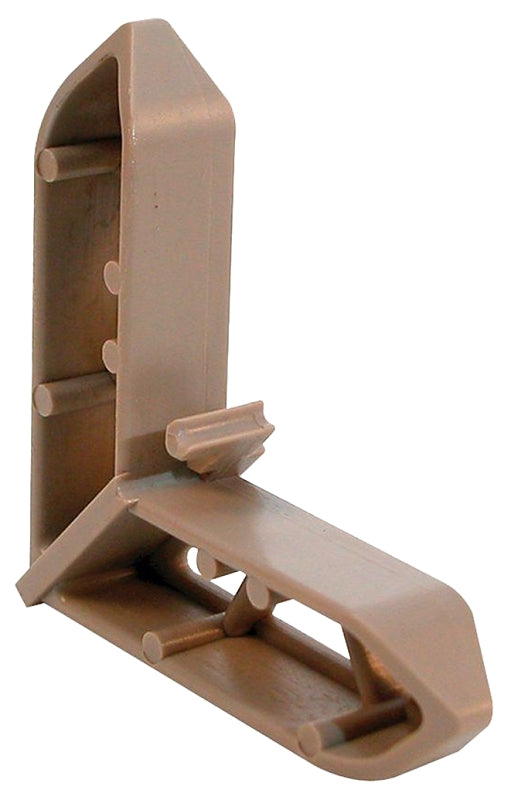 Prime-Line PL 15759 Screen Frame Corner, Plastic, Tan, For: Pella Scre ...