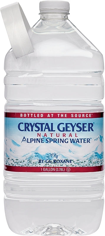 Crystal Geyser 12514-2 Bottle Water, Liquid, Spring Flavor, 1 gal Bott ...