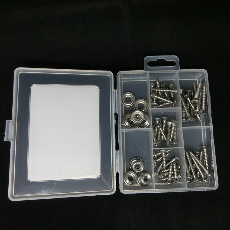 Ace Oval Head Phillips Drive Sheet Metal Screw Kit Stainless Steel 72 ...
