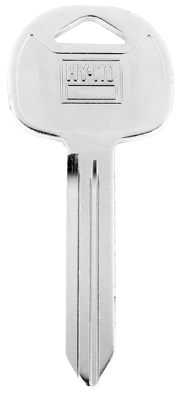 Hy-Ko 11010KK8 Key Blank, Brass, Nickel-Plated, For: Kia KK8 Auto Lock ...