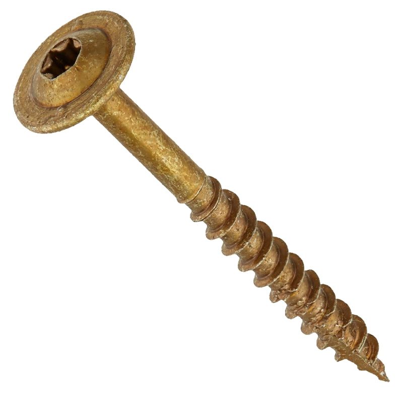 GRK Fasteners 10075 Cabinet Screw, #8 Thread, 1-3/4 in L, Low-Profile ...