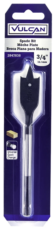 Vulcan 277901OR Spade Drill Bit, 3/4 in Dia, Hex Shank – Shell Lumber ...