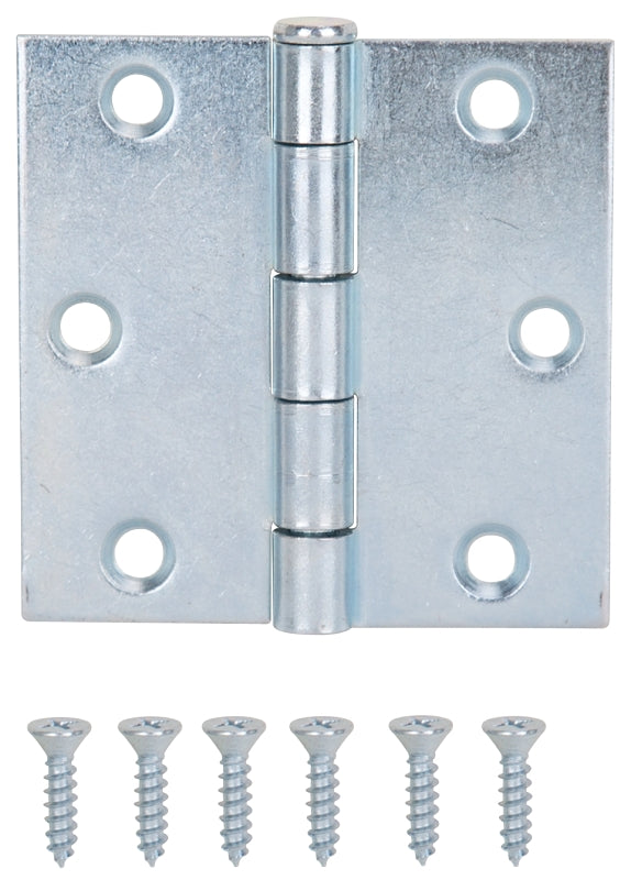 ProSource LR-040-PS Utility Hinge, Steel, Zinc, Removable Pin, 180 deg ...