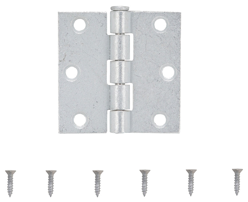 ProSource LR-043-PS Utility Hinge, Steel, Zinc, Removable Pin, 180 deg ...