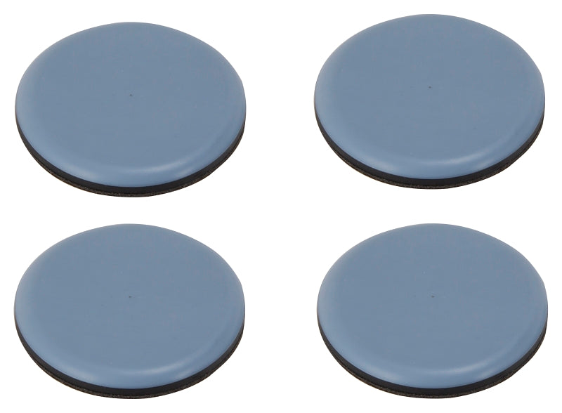 ProSource FE-50102-PS Furniture Glide, PTFE, Blue, Blue, 2 x 2 x 7/32 ...