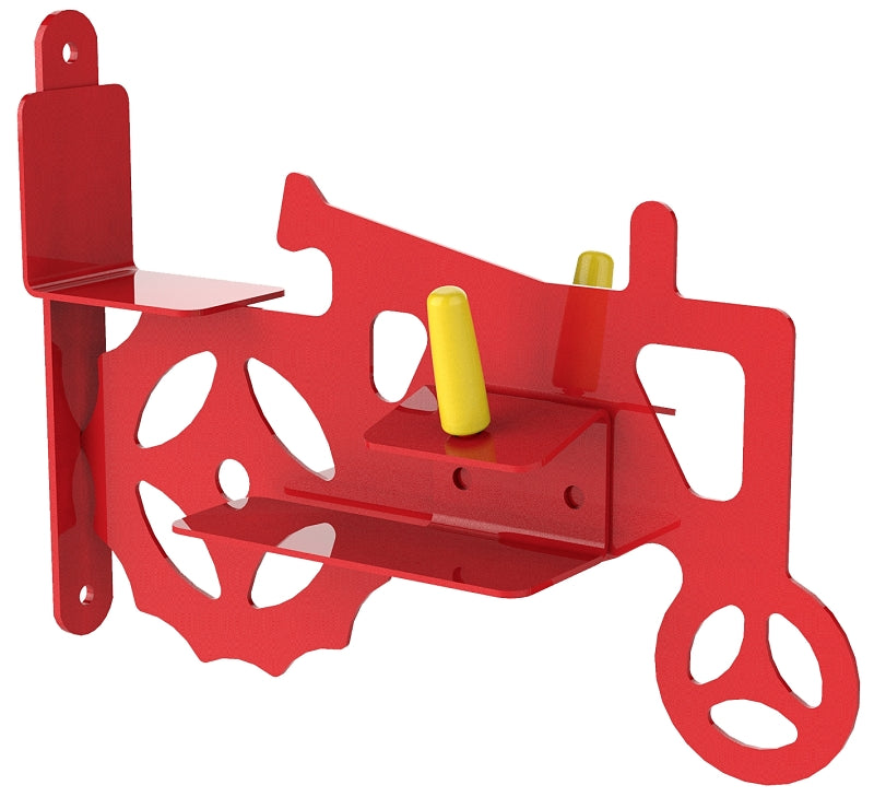 Stokes Select 38055 Corn Cob Feeder, Red, Powder-Coated, Post Mounting ...