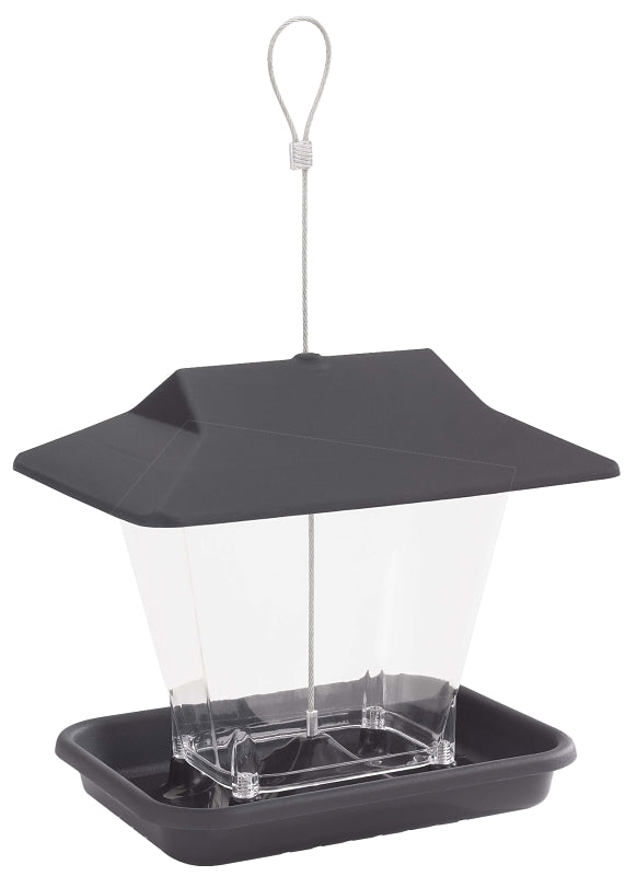 Stokes Select 50156 Ranch Hopper Feeder, 17 lb, Plastic, Navy Blue, 7 ...