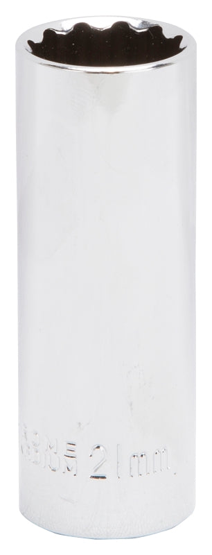 Vulcan MT6528982 Drive Socket, 21 mm Socket, 1/2 in Drive, 12-Point, C ...