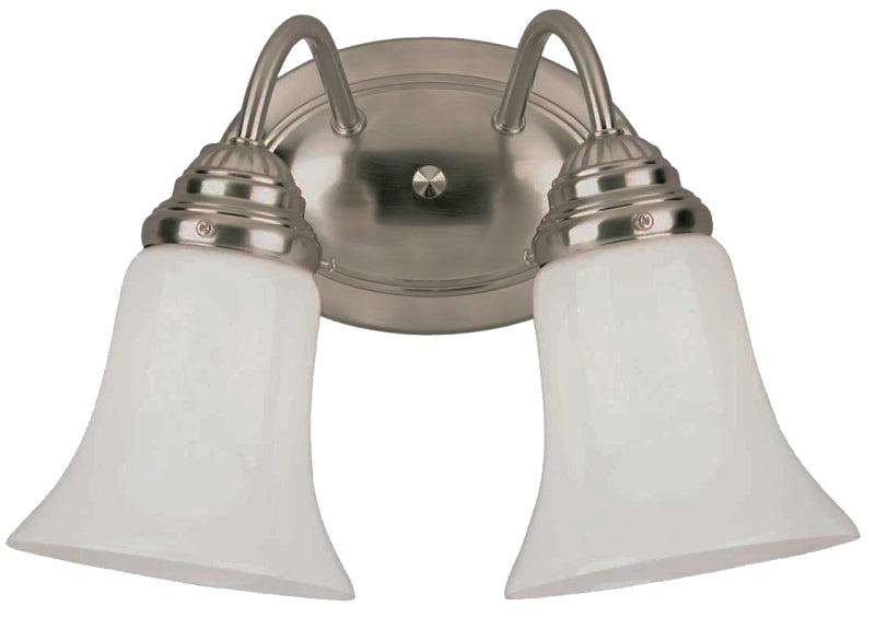 Westinghouse 6461700 Wall Light Fixture, 120 V, 2-Lamp, Incandescent ...